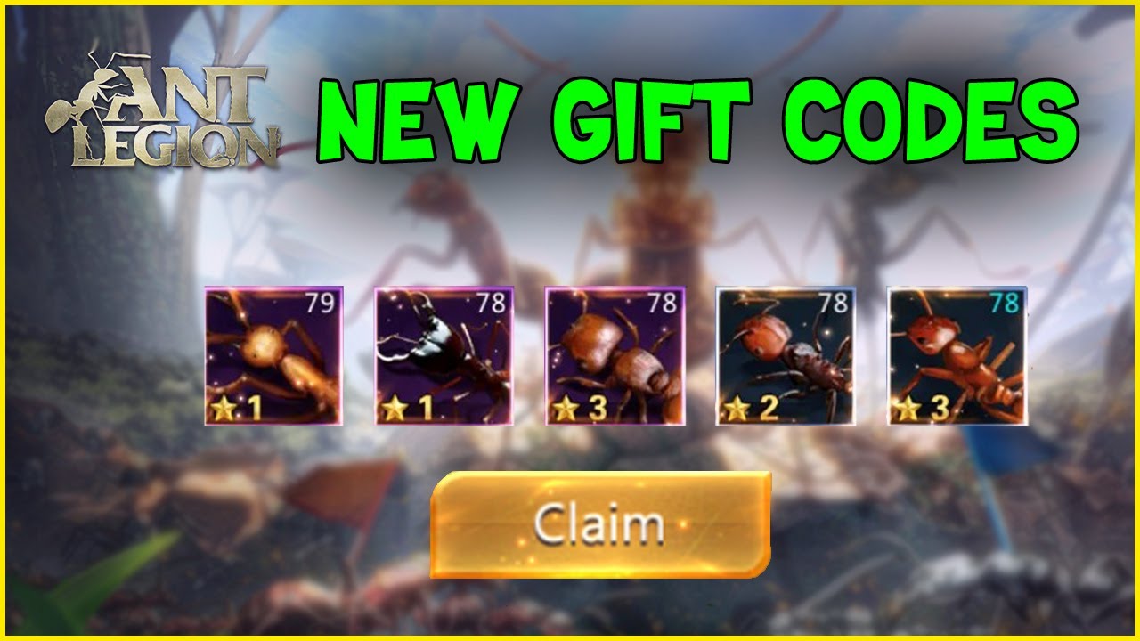 Ant Legion codes - Ant Legion redeem codes new - YouTube