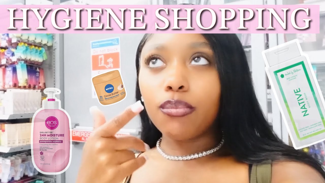Hygiene shopping vlog + haul - YouTube