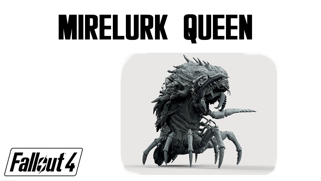 Fallout 4 - How to beat the Mirelurk Queen at the Massachusetts State ...