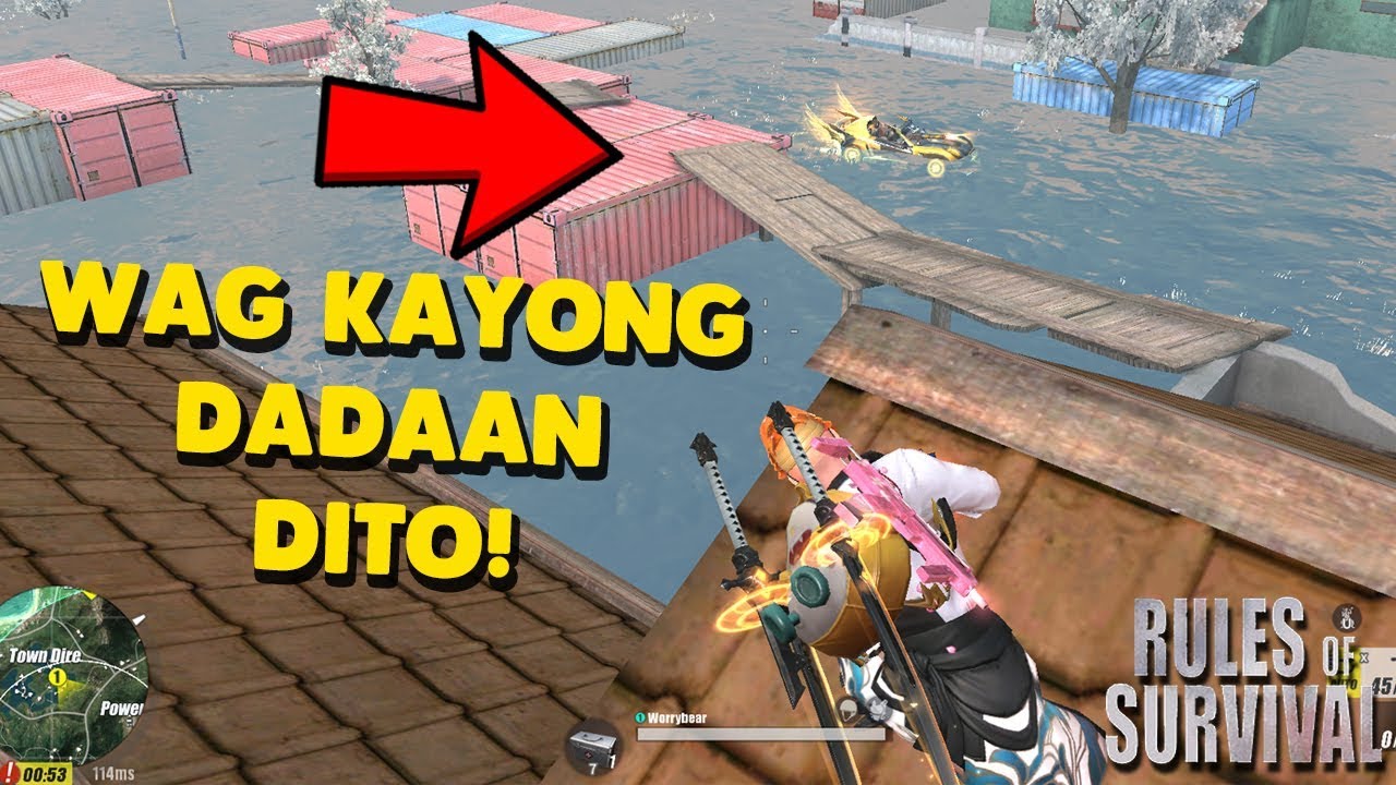 NAG EENJOY AKO SA MAP NA TO! (Rules of Survival: Battle Royale) - YouTube