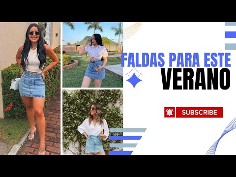 Faldas perfectas para verano😍