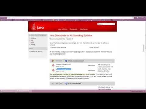 how to download java 64 bit for minecraft - YouTube