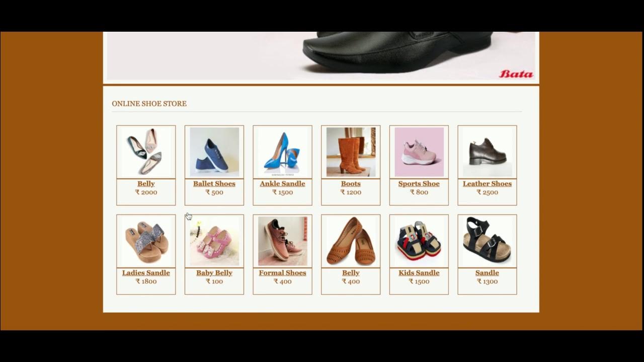 Online Shoe Store | Java JSP Servlet Project Tutorial | Java JSP CRUD Project - YouTube