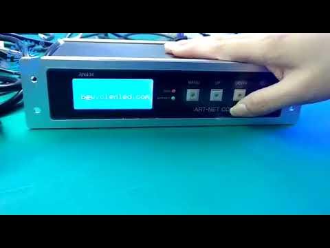 How to change Clen Artnet controller website? - YouTube