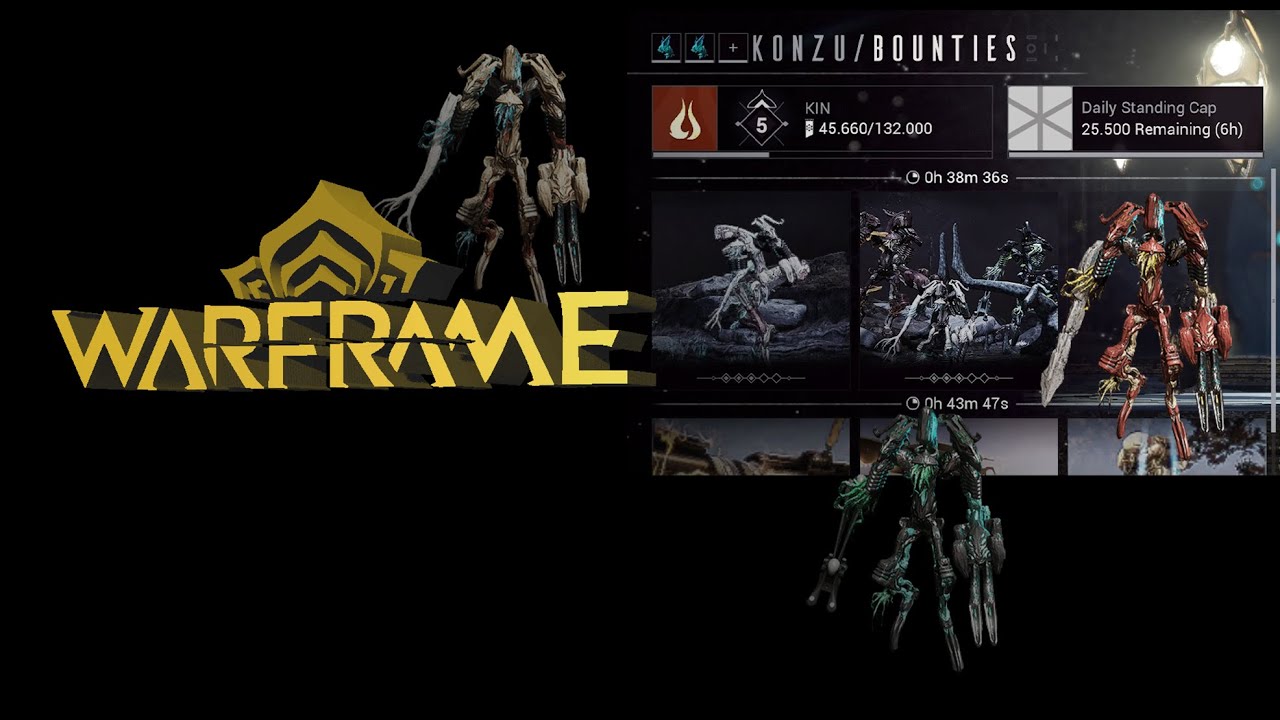 [WARFRAME] Eidolon Bosses-Teralyst, Gantulyst, Hydrolyst - YouTube