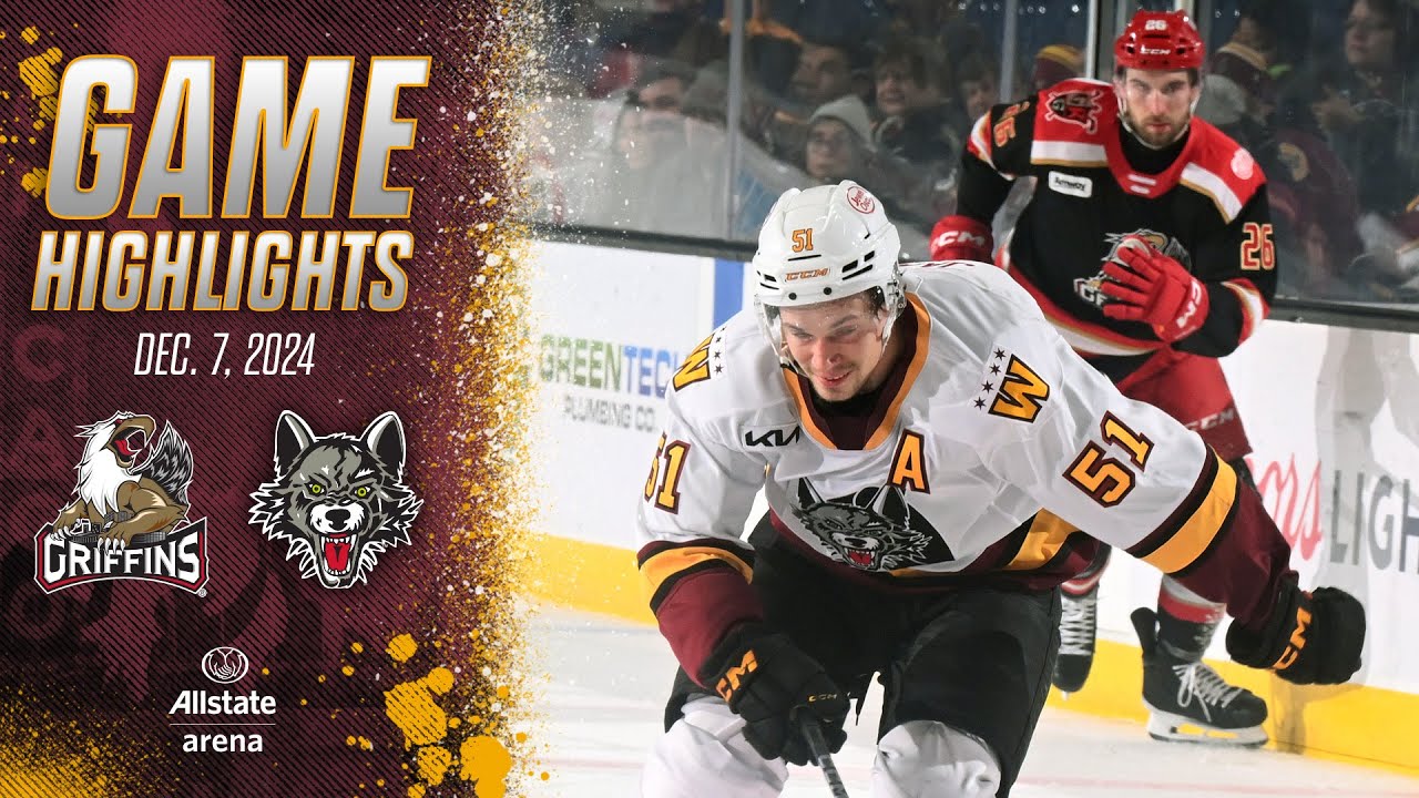 Grand Rapids Griffins at Chicago Wolves | Game Highlights | Dec.7 ...