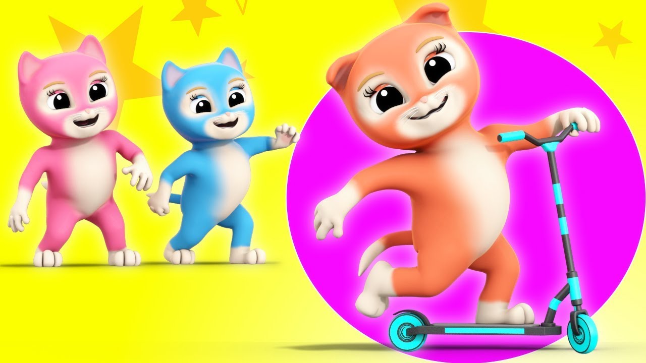 Three Little Kittens | Nursery Rhymes | Kids Songs | Children's Videos ...