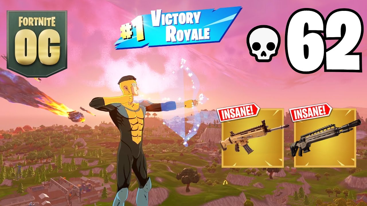 High Elimination INVINCIBLE Solo vs Squads WINS Full Gameplay (Fortnite ...