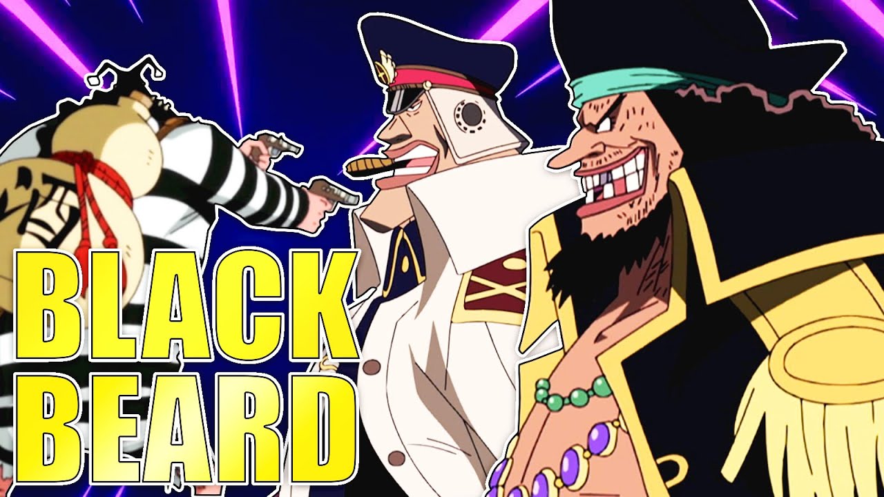 ALLE 14 MITGLIEDER DER BLACKBEARD PIRATENBANDE IN ONE PIECE ERKLÄRT ...