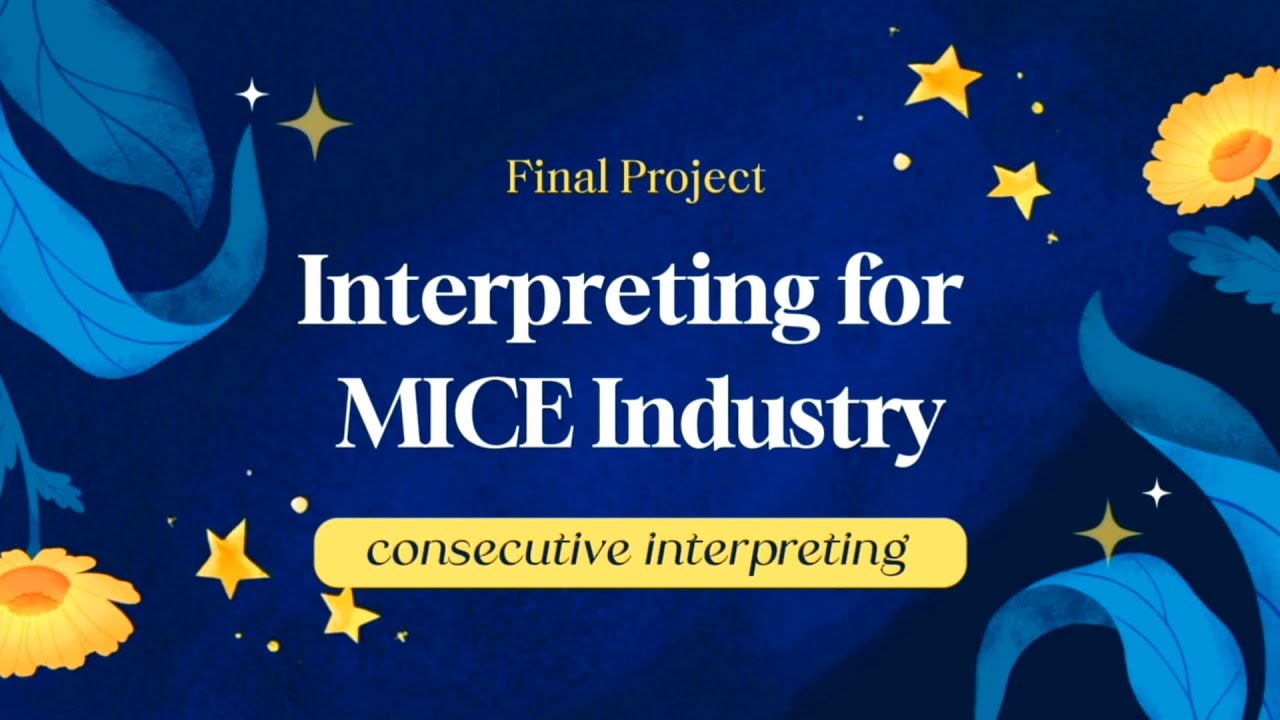 Final Project: Consecutive Interpreting by Selvia Salsabilah 💫⭐ - YouTube