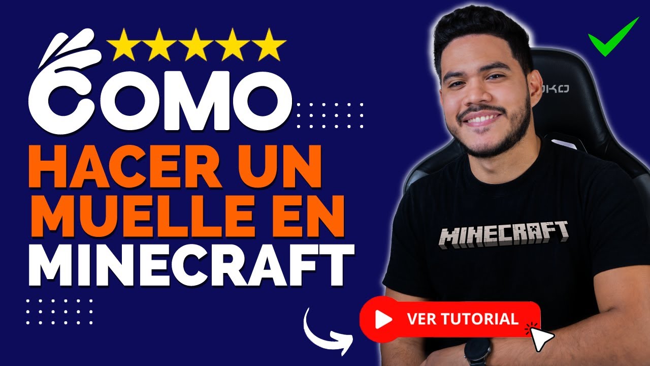 ¿Cómo hacer un MUELLE en Minecraft para Barcos? - 🌊 Puerto de Pesca 🌊 ...