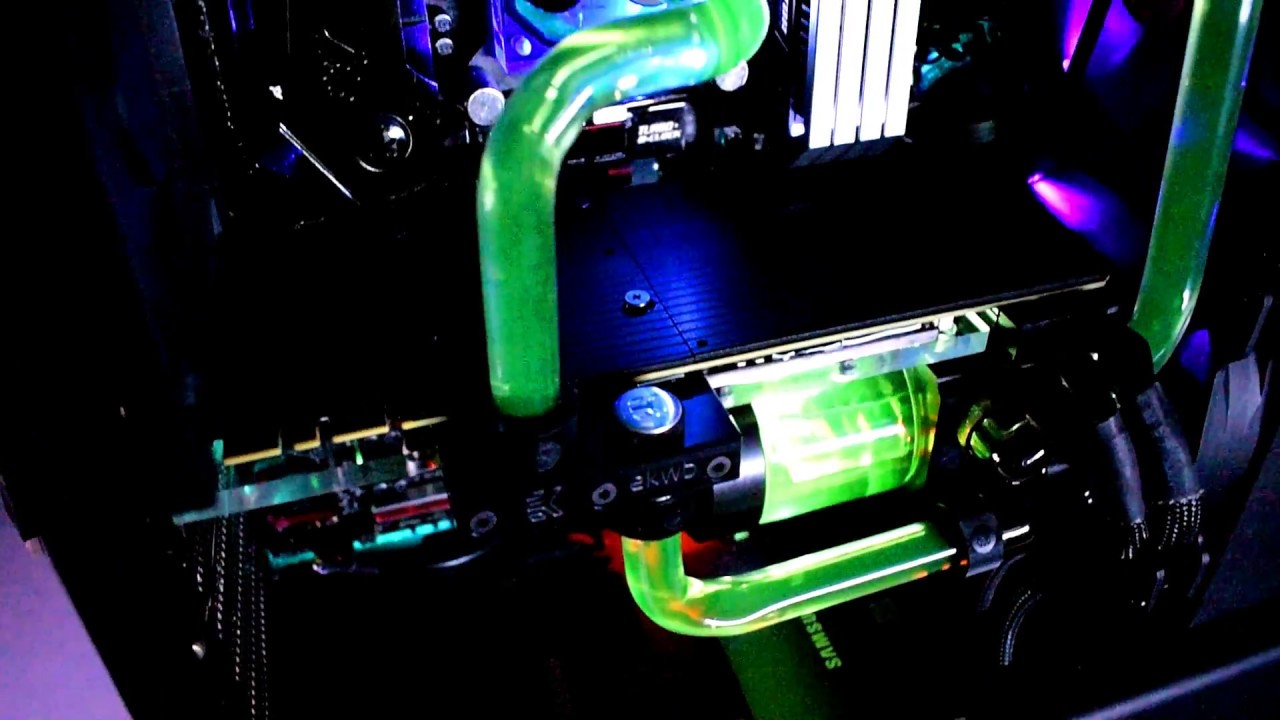 NZXT s340 custom watercooled pc - YouTube