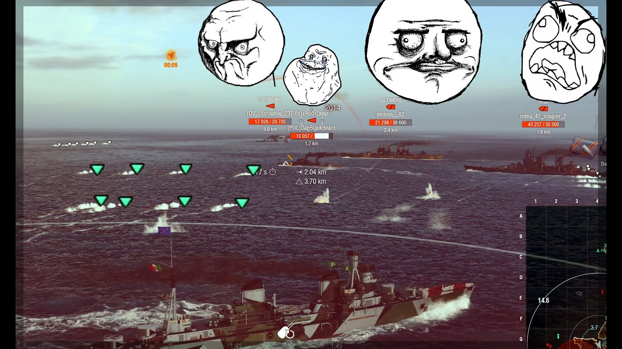 4 ships for 1 - YouTube