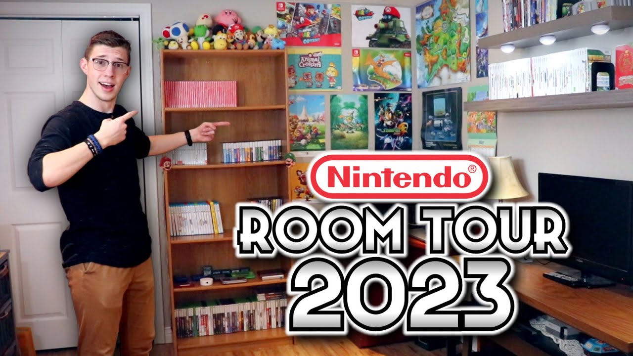 My Nintendo/Gaming ROOM TOUR: 2023 Edition! | TheNathan709 - YouTube