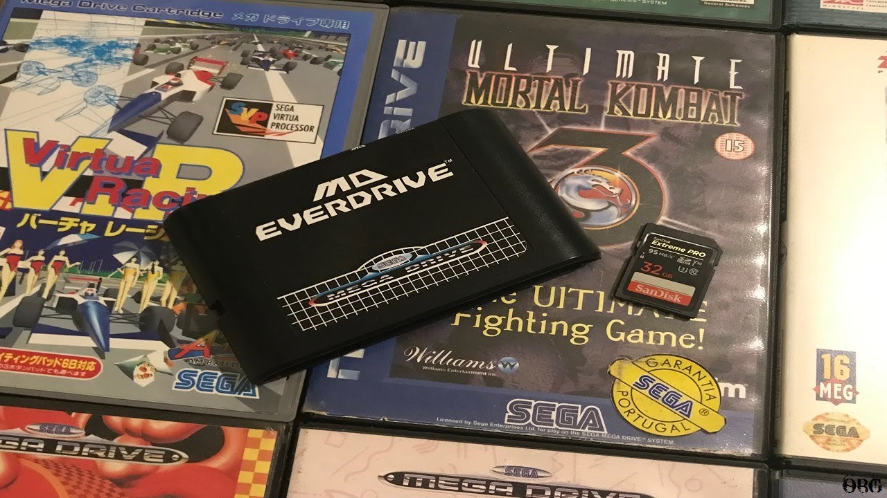Everdrive для Sega Mega Drive - YouTube