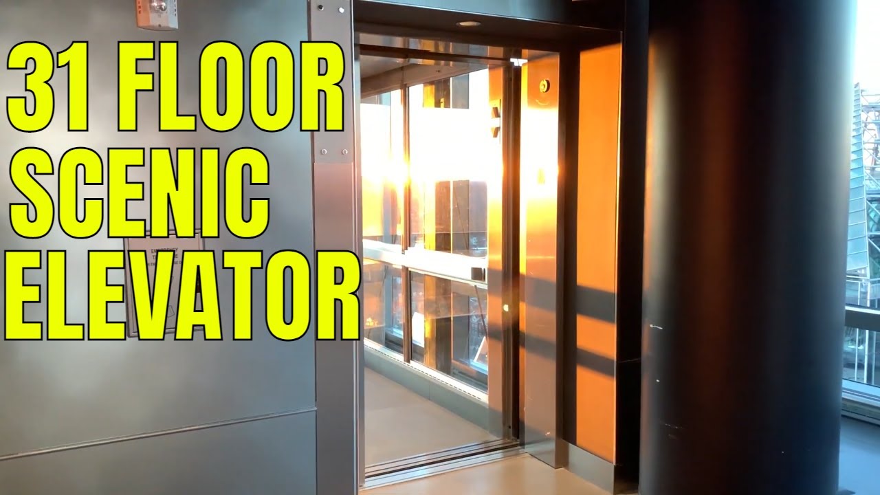 ThyssenKrupp Scenic Traction Elevator - The View of DC Observation Deck ...