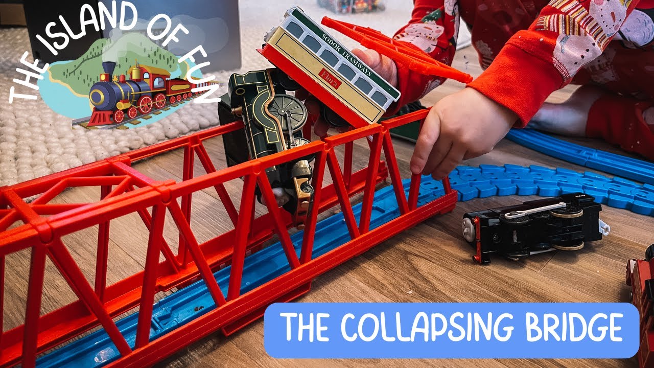 The Sodor Collapsing Bridge - Tomy Thomas and Friends - YouTube