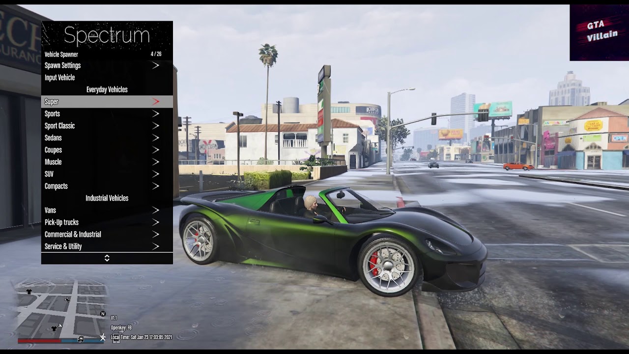 SPECTRUM Free Mod Menu GTA V 1.53 [Undetected] - Trolling, Drop RP ...