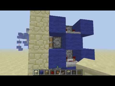 Minecraft: Stackable double piston extender updates - YouTube