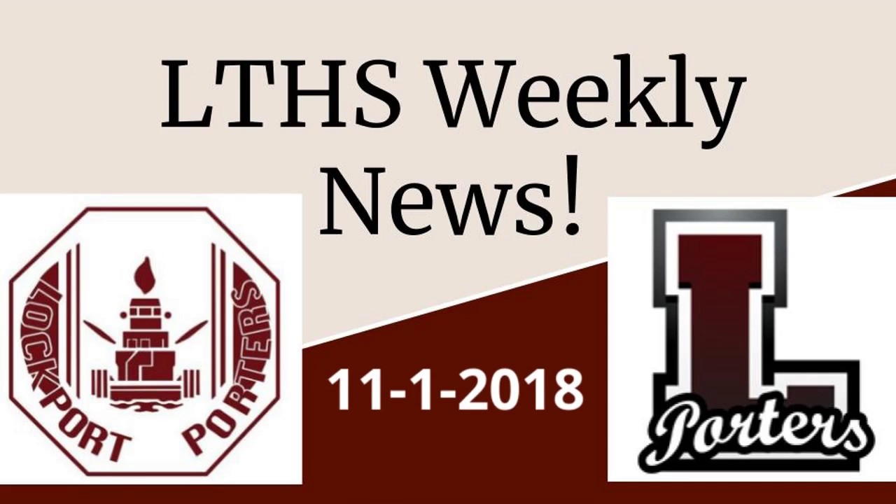 LTHS Week In Review - November 8th, 2018 - YouTube