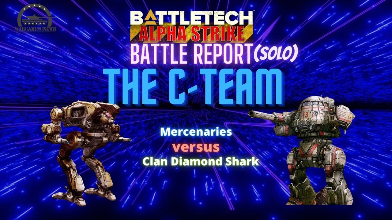 We Have Engaged The Enemy: Battletech Alpha Strike Battle Report - The C-Team [Batrep] - YouTube