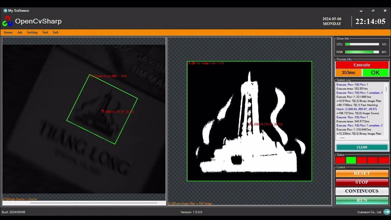 Template Matching Using Opencvsharp Demo Youtube