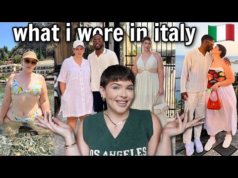 What I Wore In Italy | From A Curvy Girl |