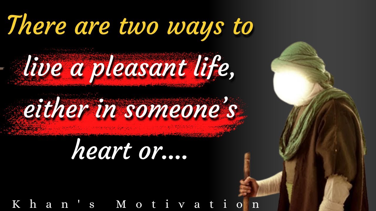Hazrat Ali (RA) Quotes on Trust, Knowledge and Faith | Islamic Quotes ...