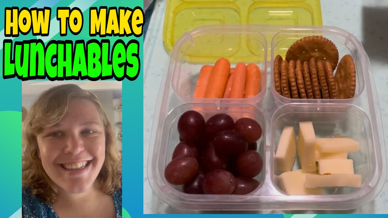 How to Make DIY Lunchables - YouTube