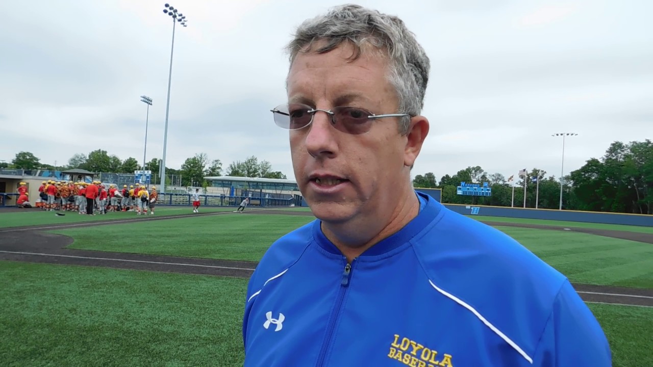 Loyola baseball coach Mike Kelly 05/21/17 - YouTube