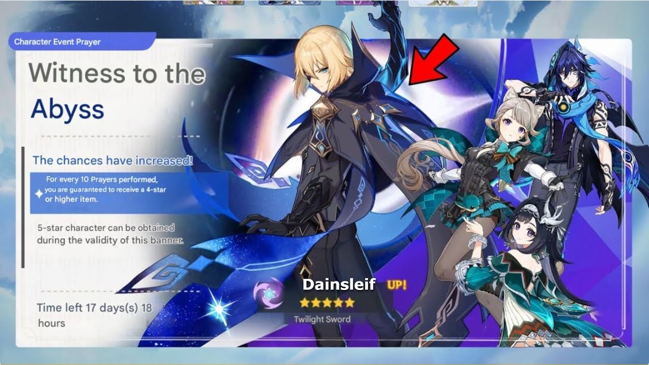 Dainsleif is the next playable character in the game - Genshin Impact 5 ...