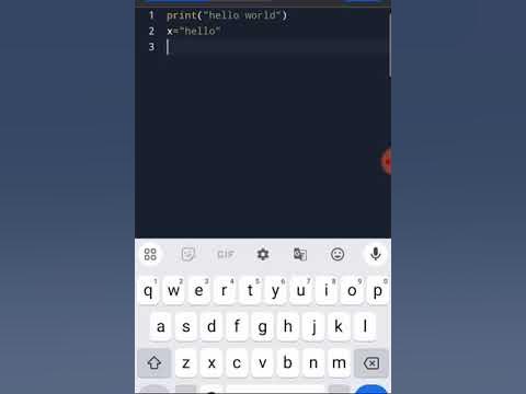 the first pythan program in Telugu,.,.,,pythan - YouTube