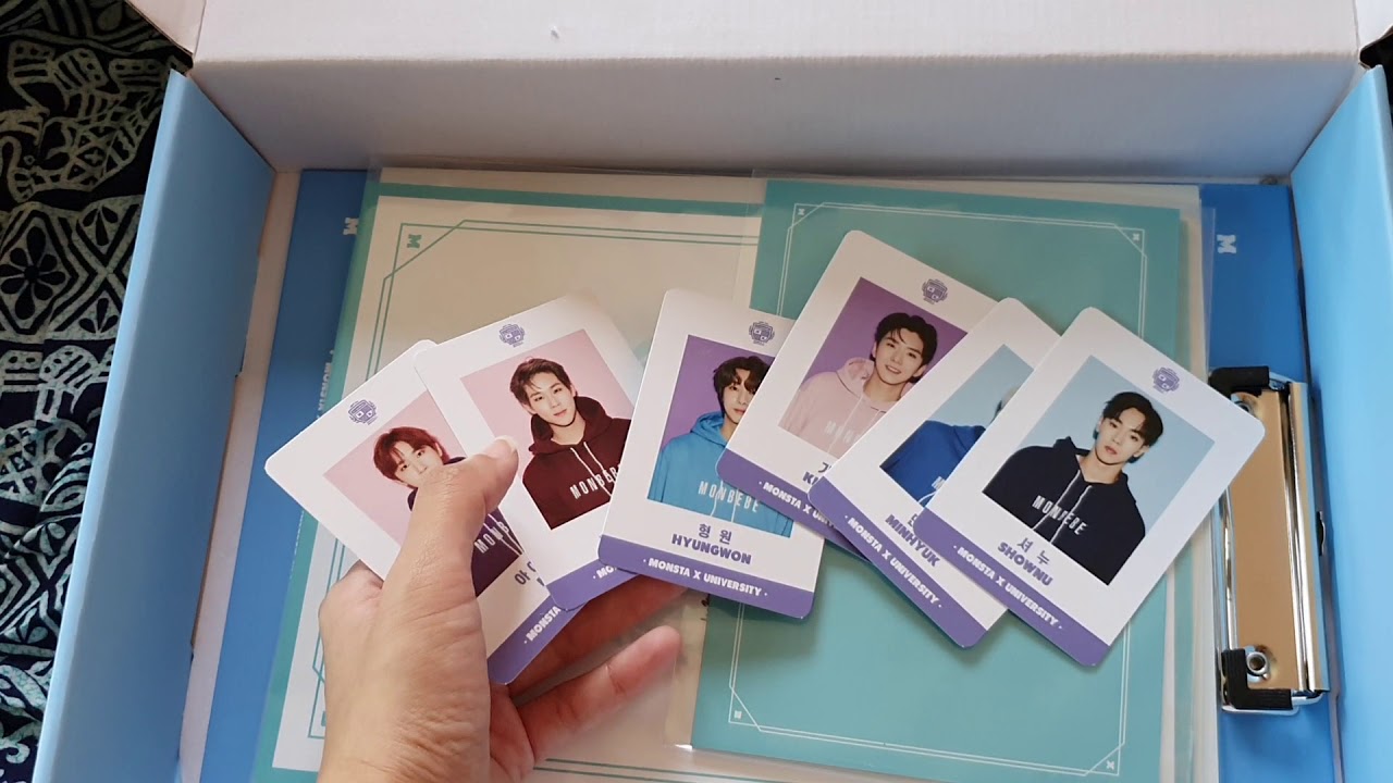 Monsta X official fanclub - Monbebe 5th Gen Fankit - YouTube