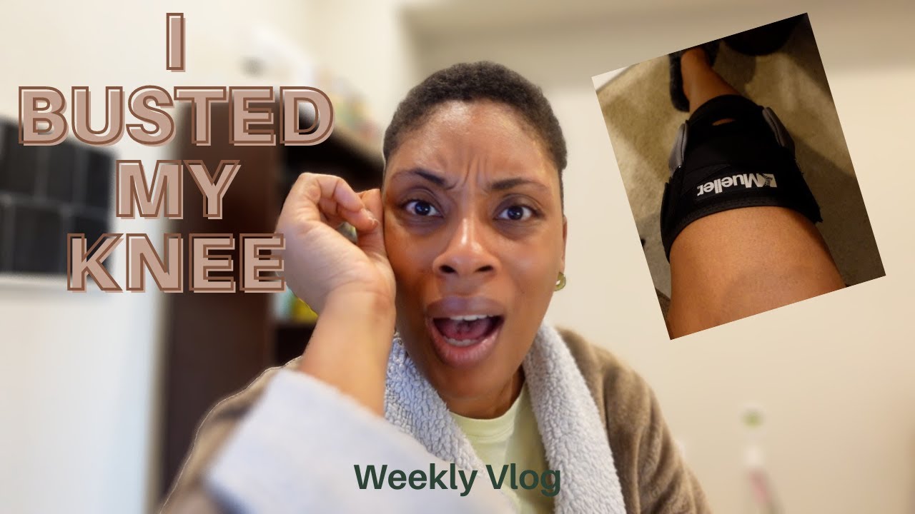 ouch...i busted my knee | Dee's Vlogs - YouTube