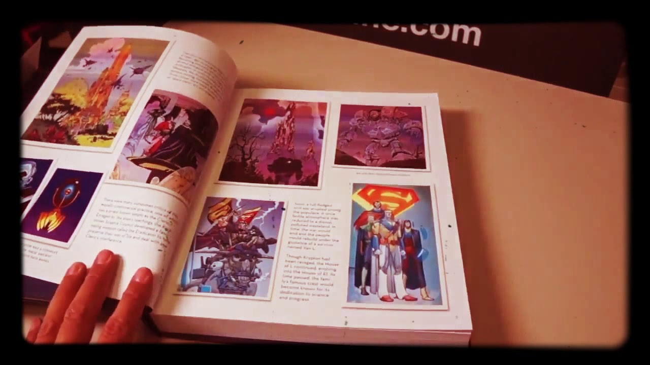 Superman files guide book quick browse - YouTube