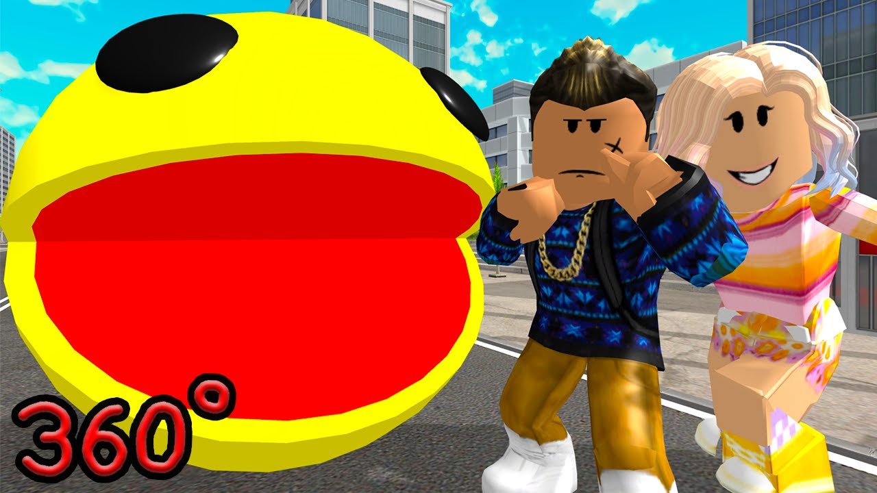360° Roblox - Pacman Escape | VR 360 Video - YouTube