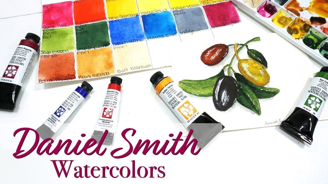 Daniel Smith Review // Daniel Smith Collection - YouTube