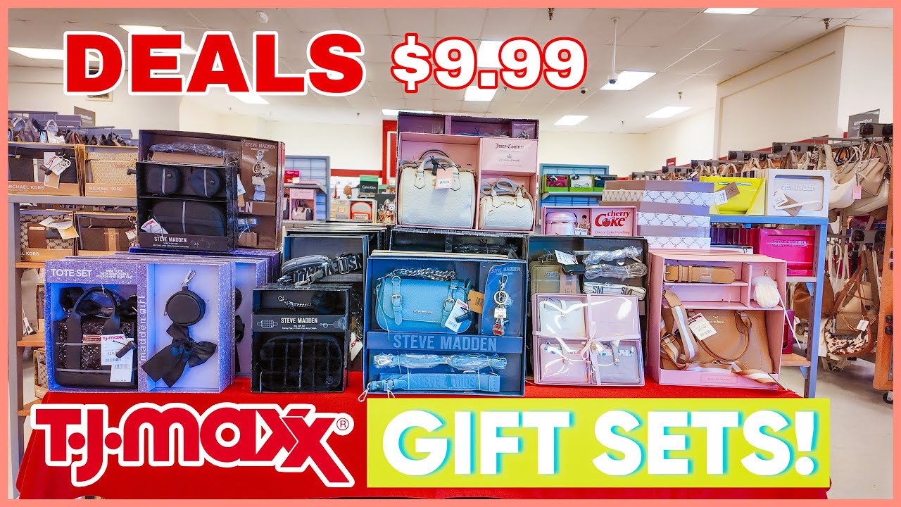 🎁TJ MAXX NEW GIFT SETS HANDBAGS & MORE | TJMAXX HOLIDAYS FINDS FOR LESS ...