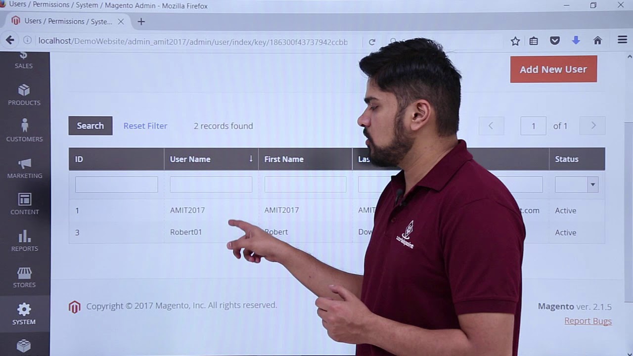 Magento Add New User Role Youtube