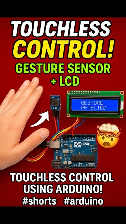 Touchless Control using Arduino! 🤯 #shorts #arduino #tech - YouTube