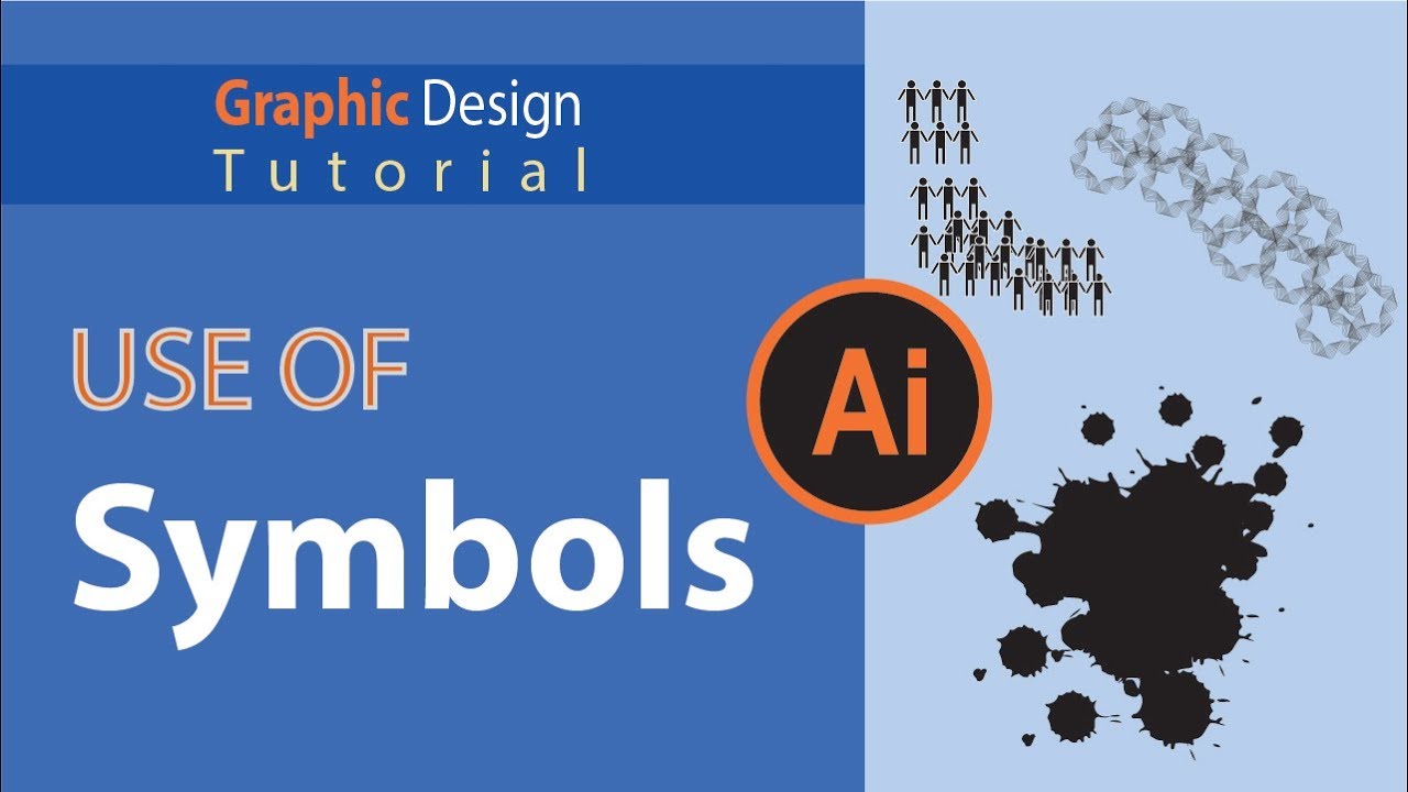Adobe Illustrator cs6 | How to use symbol in Illustrator - YouTube