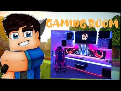 I made my Gaming Room in Minecraft | - YouTube