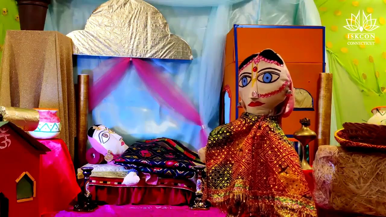 Puppet Show - Lord Balarama Appearance - YouTube