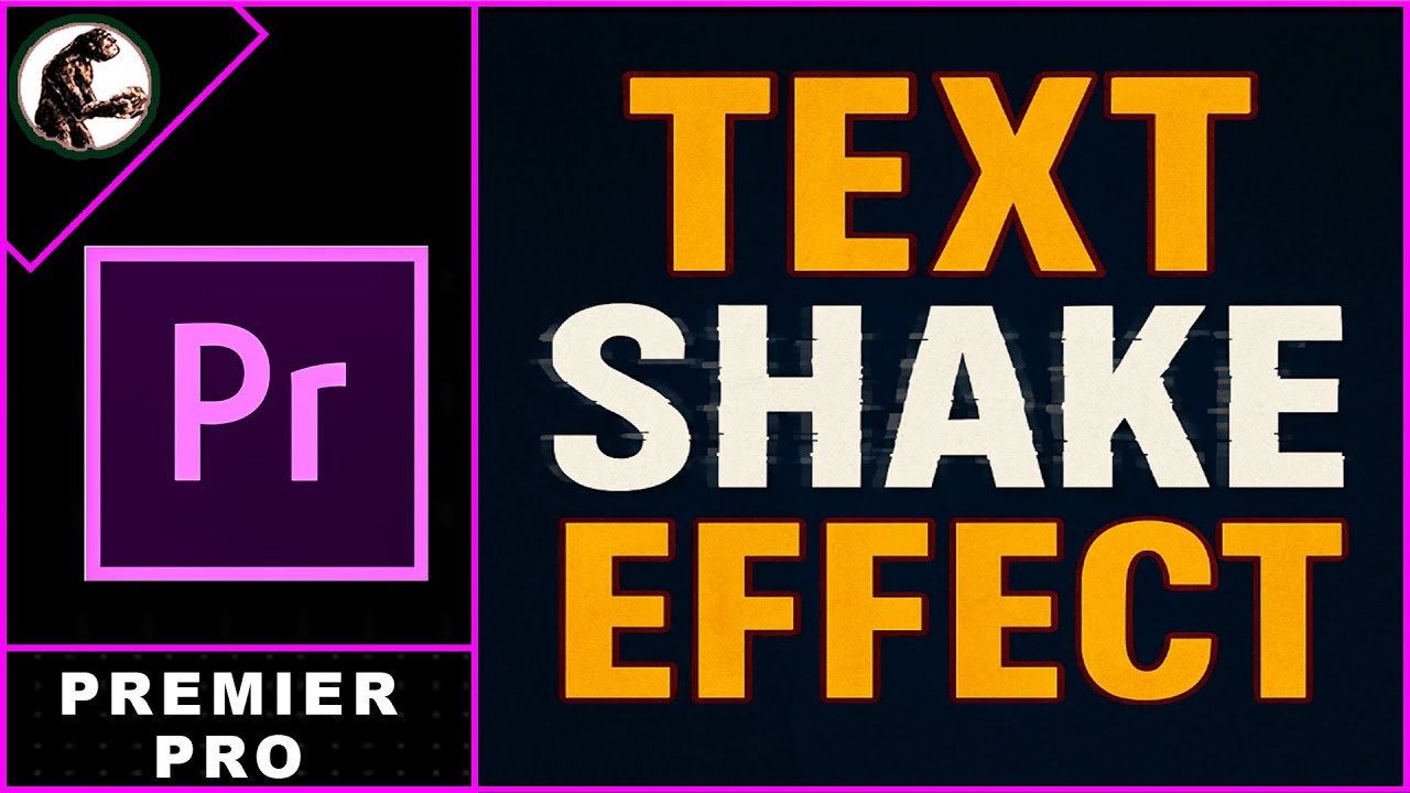 How To Make TEXT SHAKE Effect In Premiere Pro - YouTube