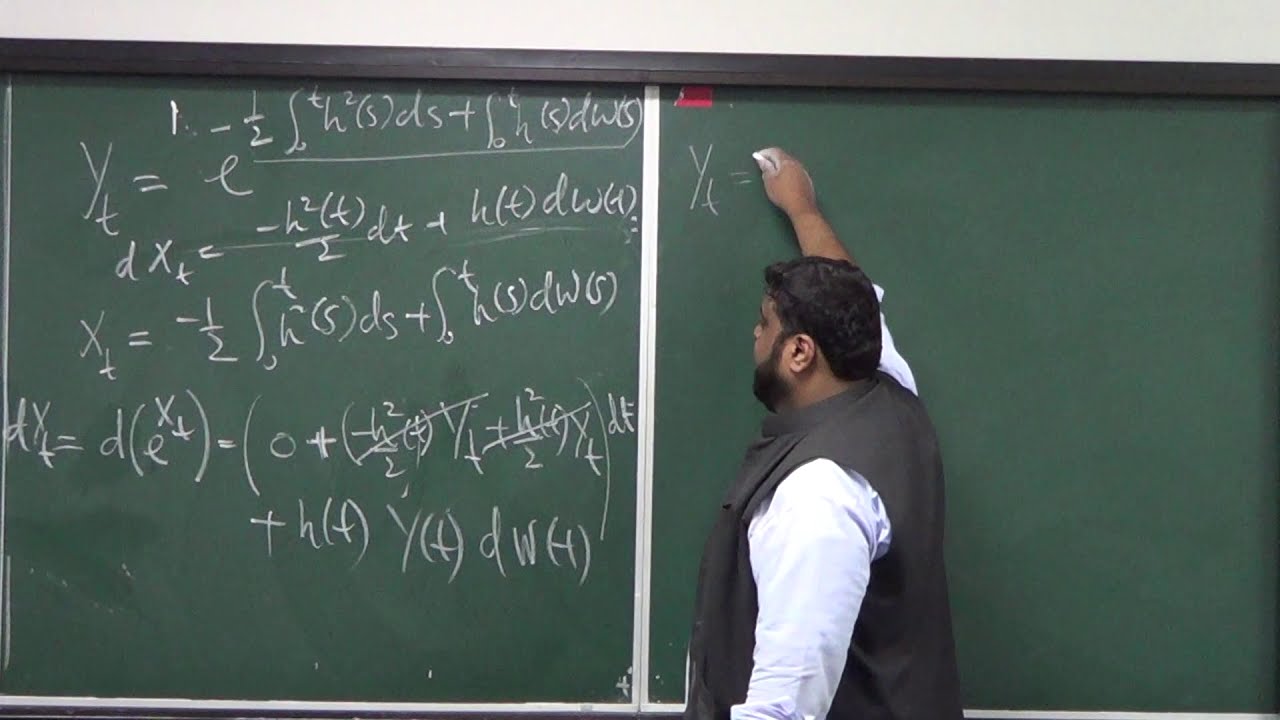 Lecture 16 (Part 4): Exponential Process and when its a martingale ...