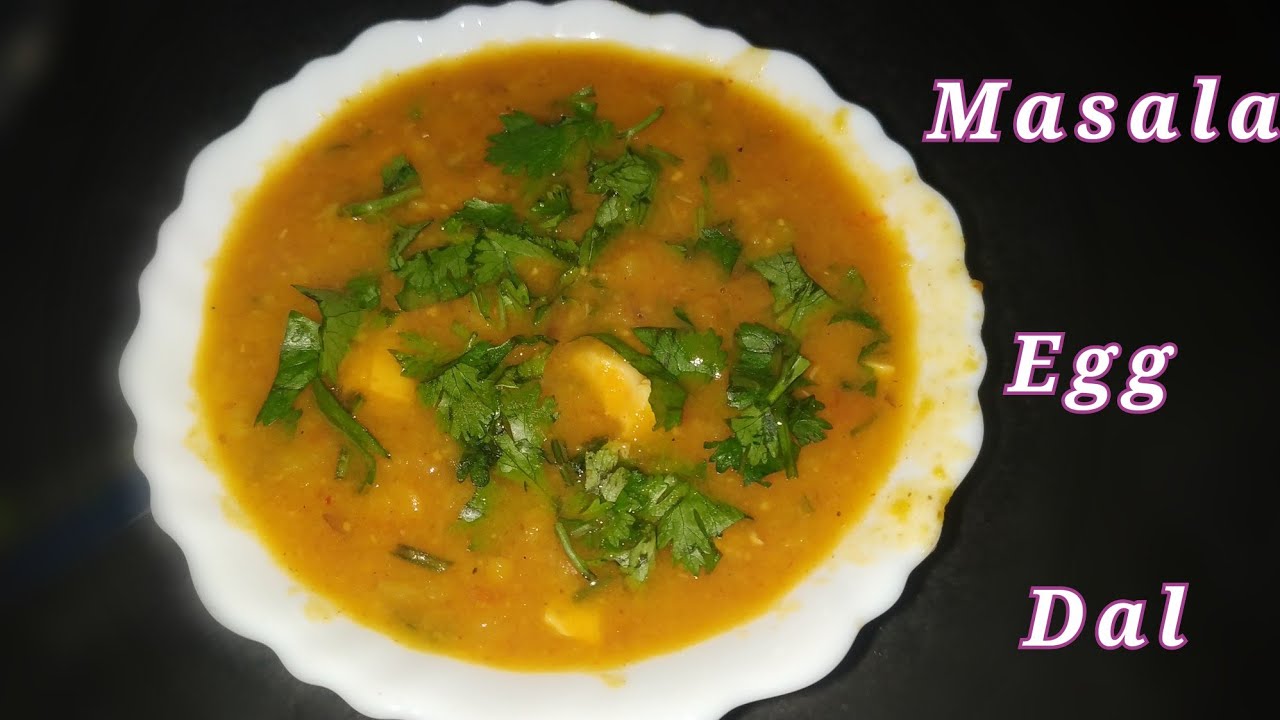 Masala Egg Daal New Recipe - YouTube