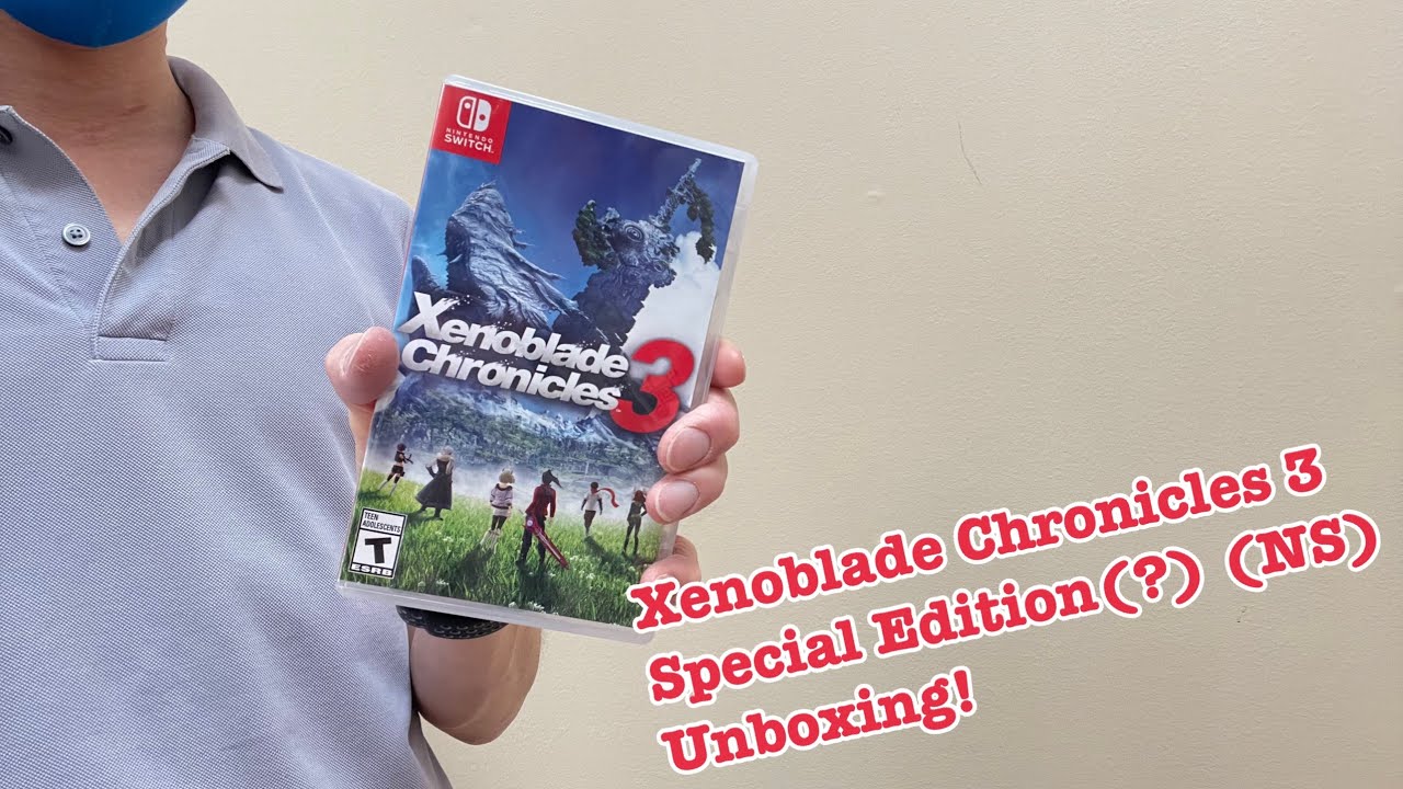 [UNBOXING] Xenoblade Chronicles 3 Special Edition (sort of…) (Nintendo ...