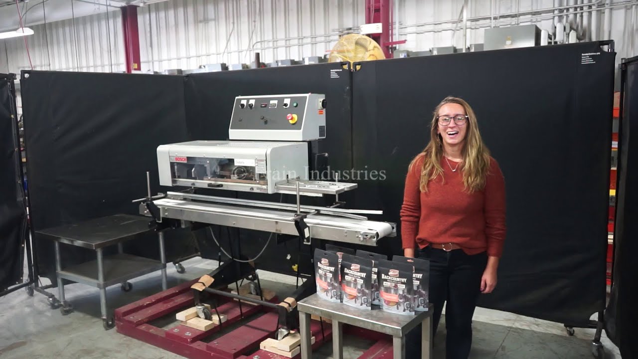 Doboy Sealer Bag Band B500 Demonstration - YouTube