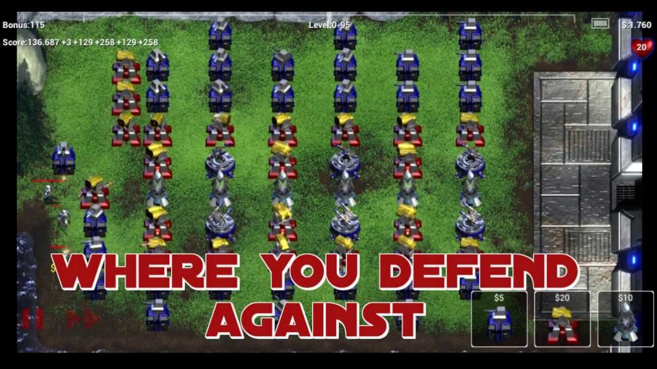 A quick look at Robo Defense for Android - YouTube