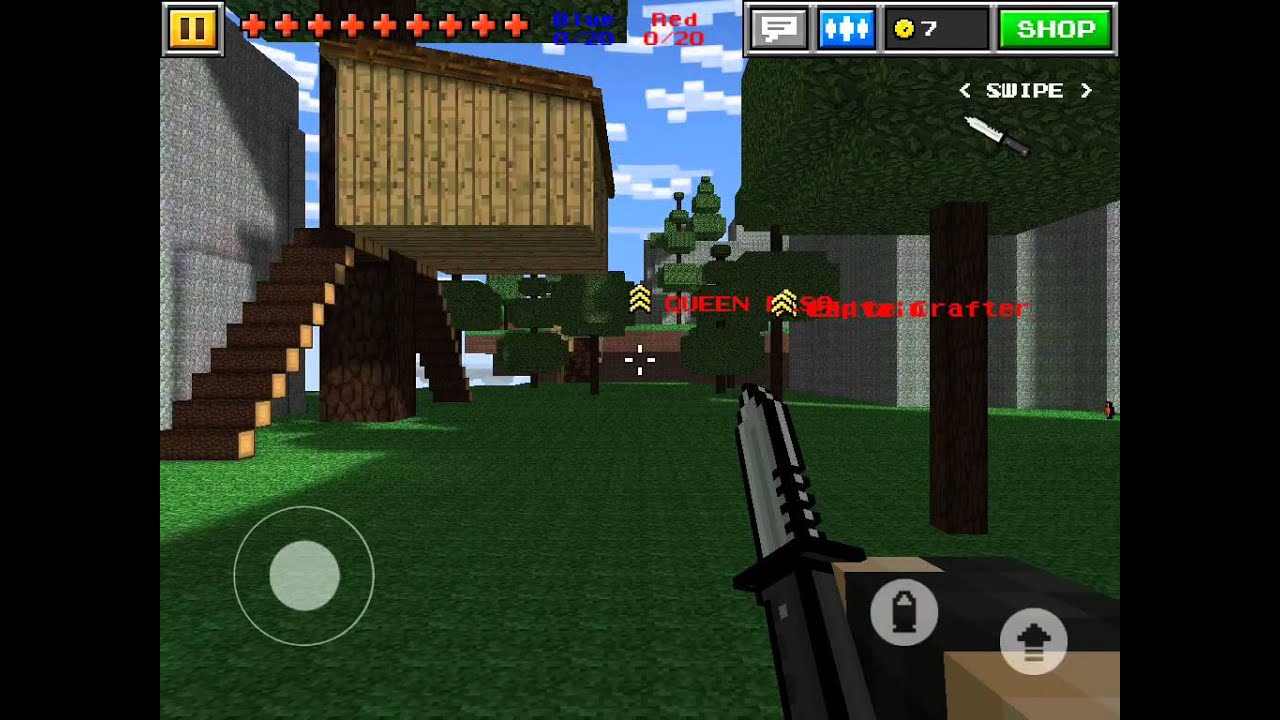 pixel gun (old gameplay) - YouTube